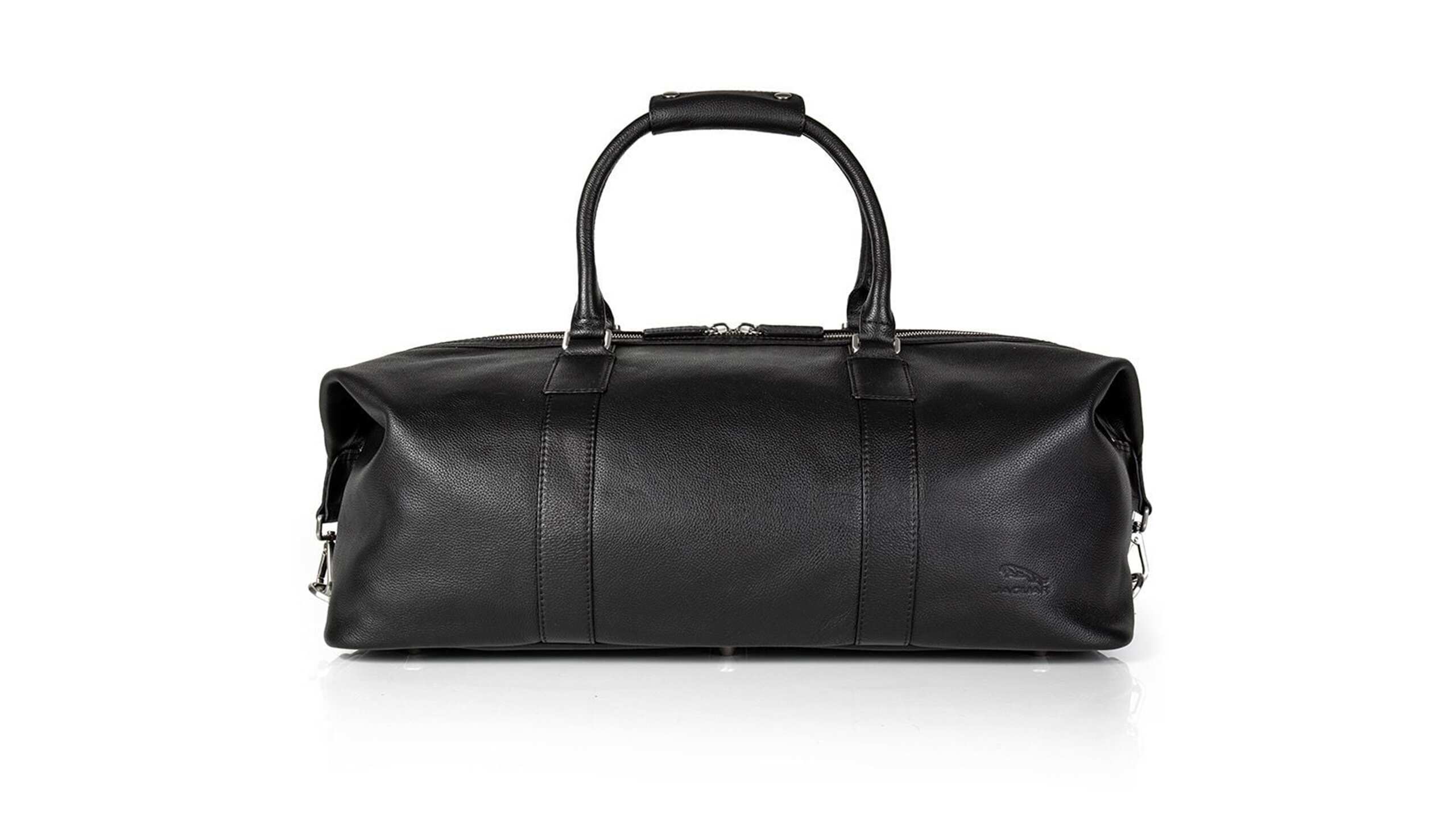 Leather weekender bag | Jaguar 台灣
